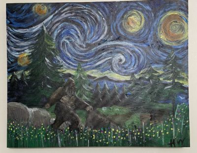 Sasquatch Art - Oh Hey Heather | Say Something, comfortably